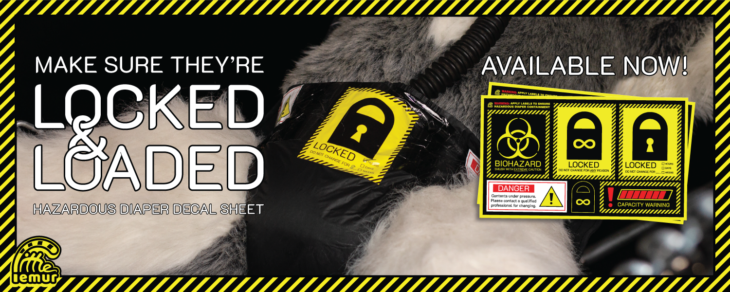 Little Lemur Stickers