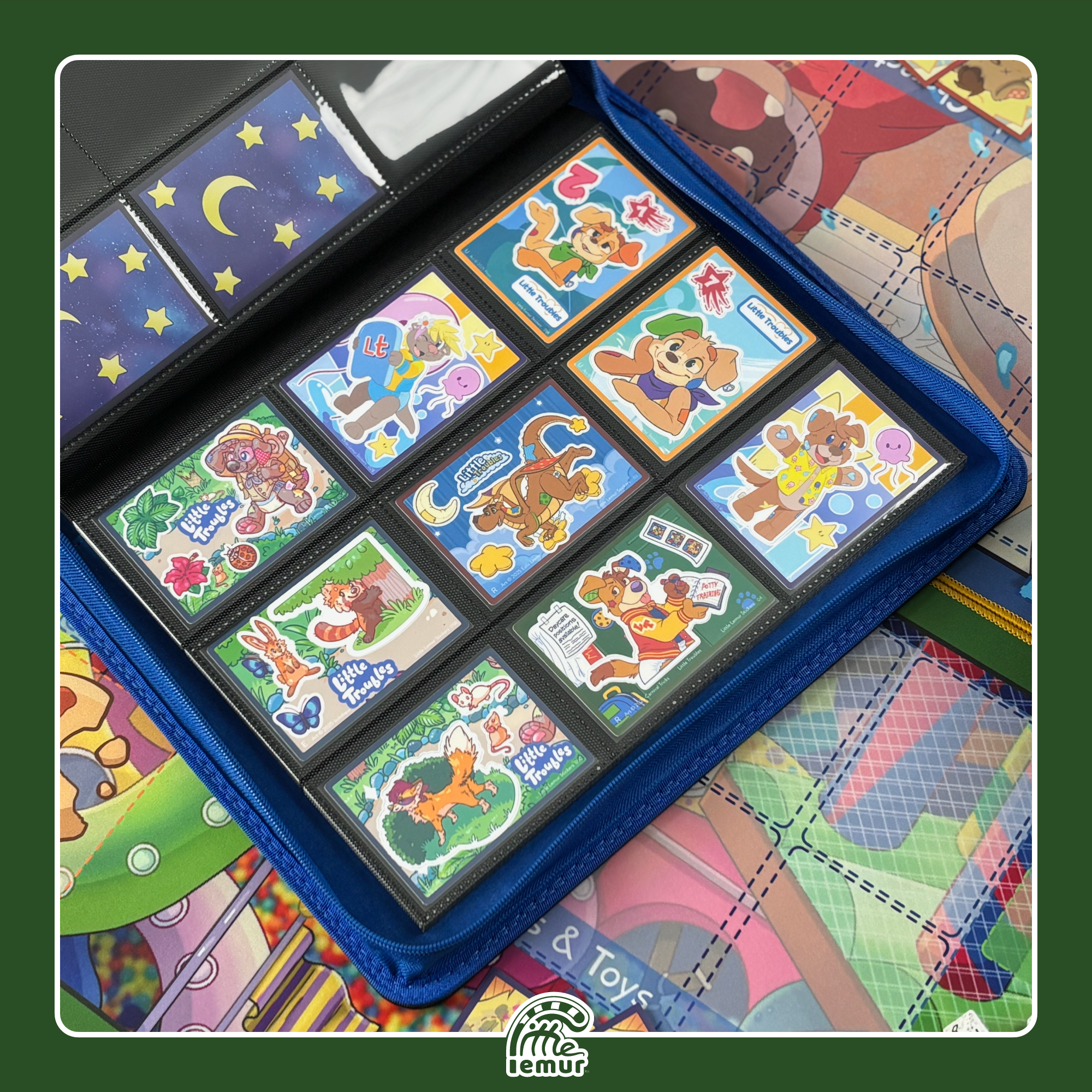 Patches Playtime - Mini Sticker Sets – Little Lemur Stickers