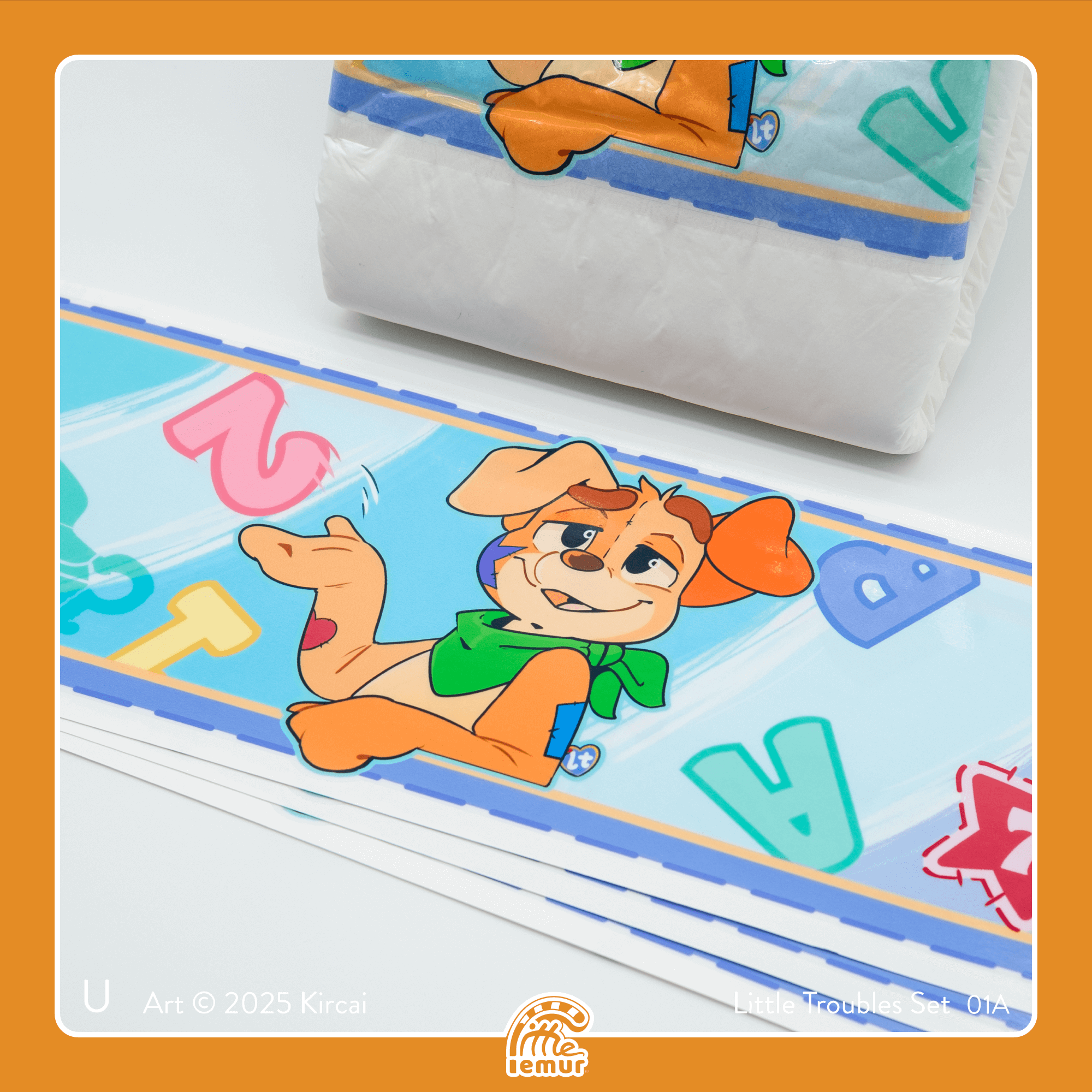 Patches Playtime Panels! – Little Lemur Stickers