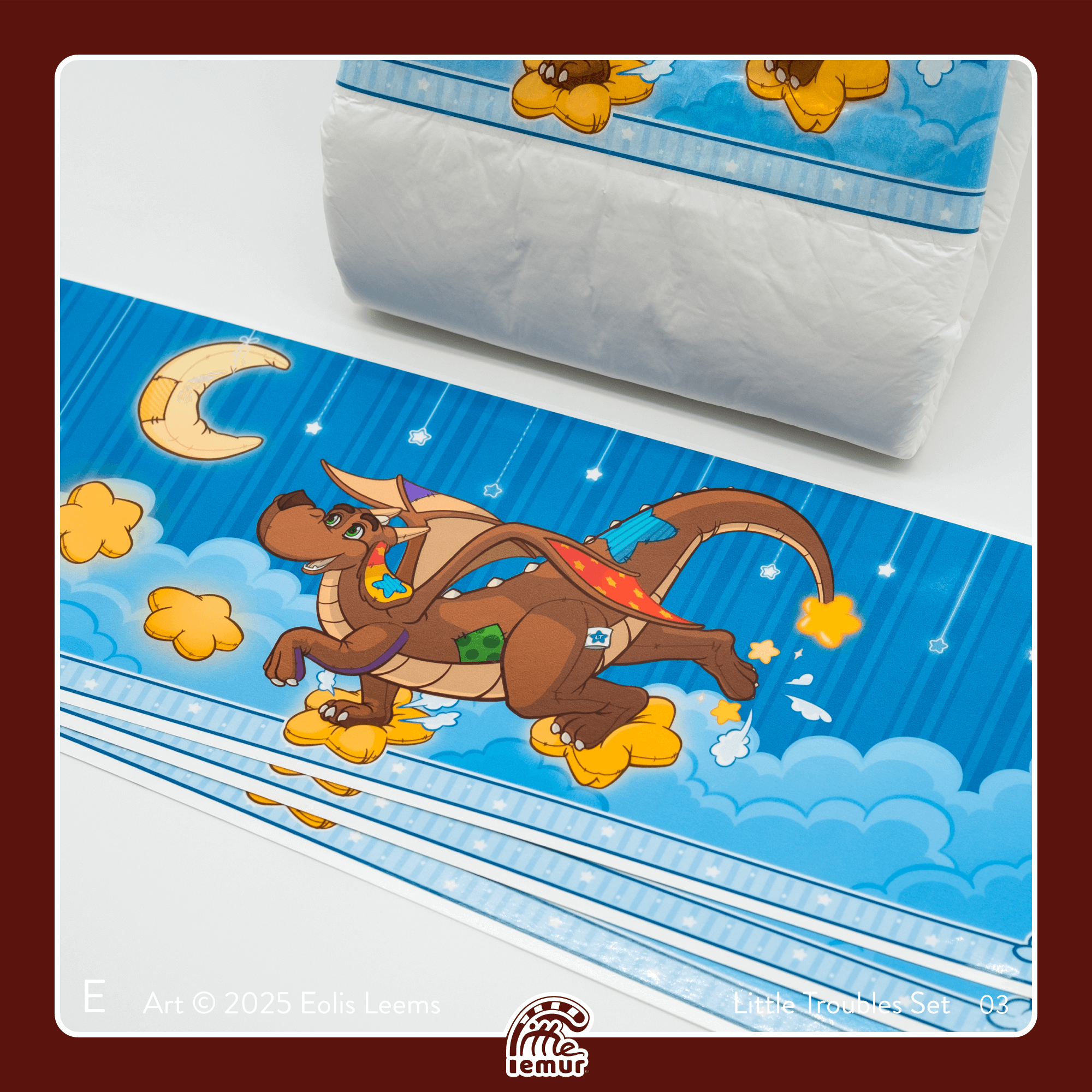 Patches Playtime Panels! – Little Lemur Stickers
