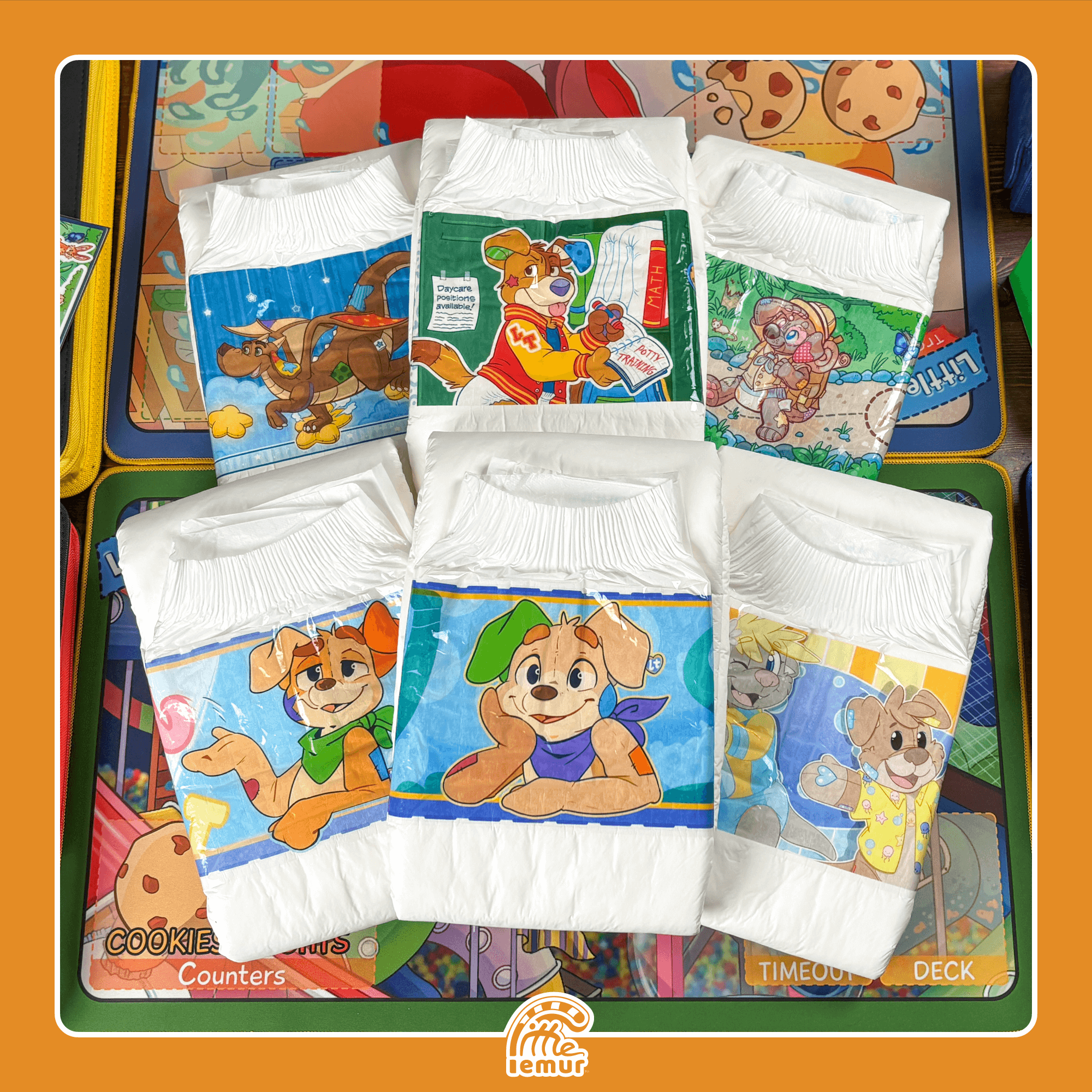 Patches Playtime Mixed Set! – Little Lemur Stickers